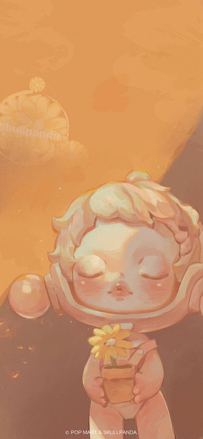 泡泡玛特 SKULLPANDA 温度系列壁纸