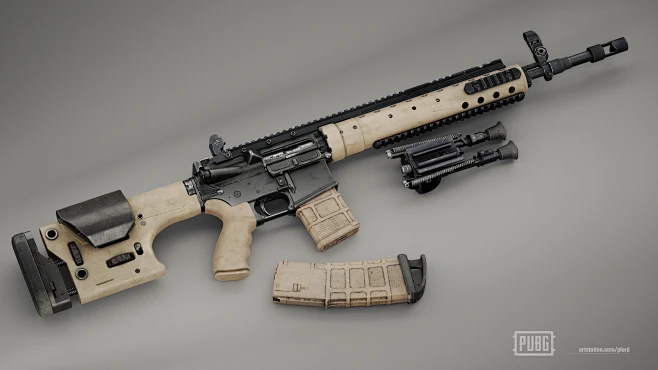PUBG - Mk12 SPR-花瓣网