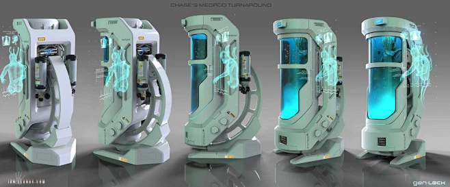 MedPod, Ian Llanas : Chase's Med Pod from the animated series, "gen ...