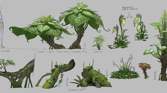 Plants || CHARACTER DESIGN REFERENCES | キャラクターデザイン • Find more at https ...