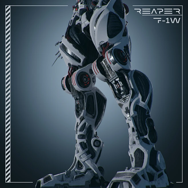 3D Character REAPER F-1w-花瓣网