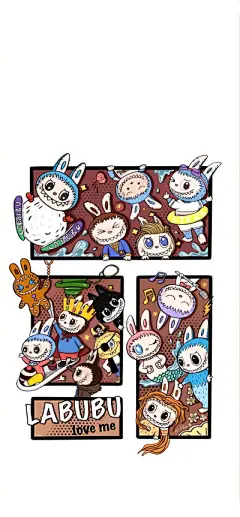 拉布布labubu图片大全-拉布布labubu高清好看的图片--花瓣阿梅兔amp;김춘메的画板
