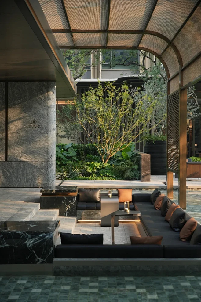 JTL Studio新作首发 | 长沙万科滨江一号，浓妆的奢华感与淡抹的松弛感-花瓣网