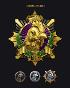 PUBGM-徽章-花瓣网|陪你做生活的设计师 | dubai-inspirational-steam-munity-guide-pubg ...