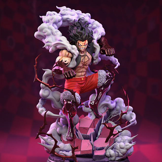 Luffy Gear 4 Snakeman