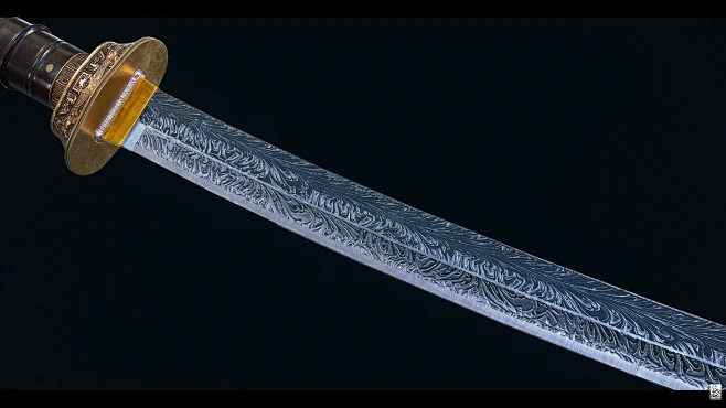 Chinese Sword, Noor Almadi : This sword is inspired by two different ...