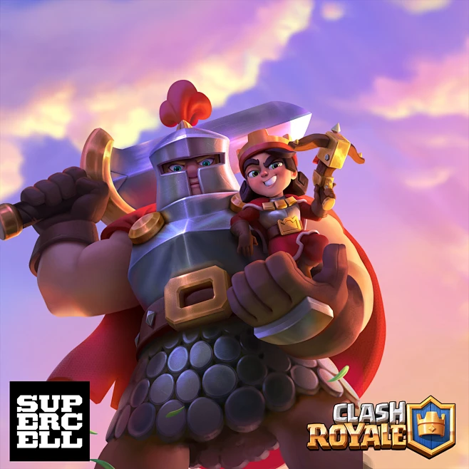 {游戏系列}荷兰supercell 皇室战争，部落冲突（UI，角-花瓣网