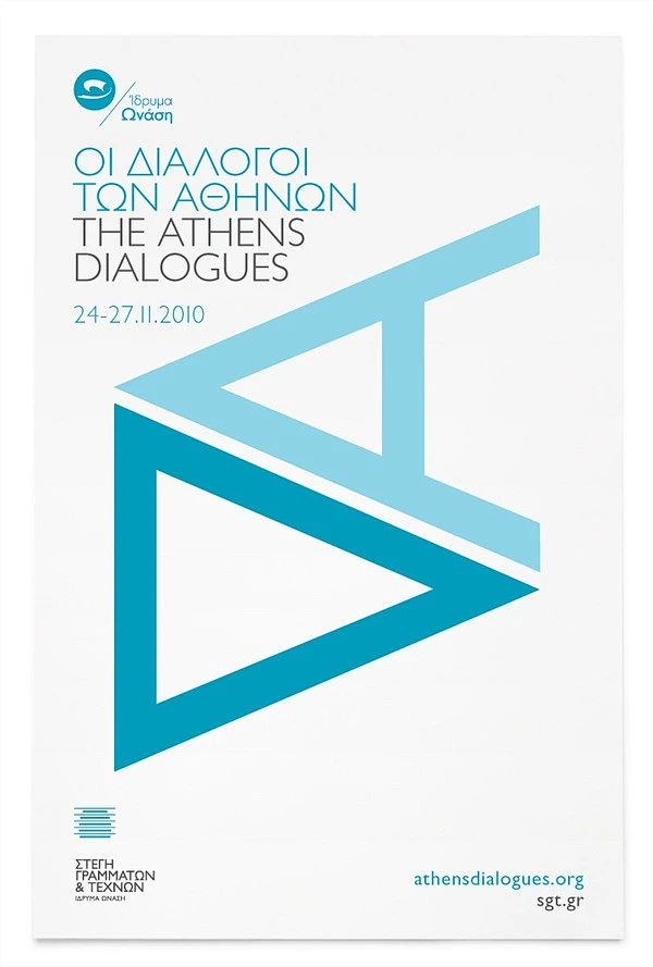 The Athens Dialogues & Visual Dialogues by Bend设计 平面 排版 海报 版式 design ...