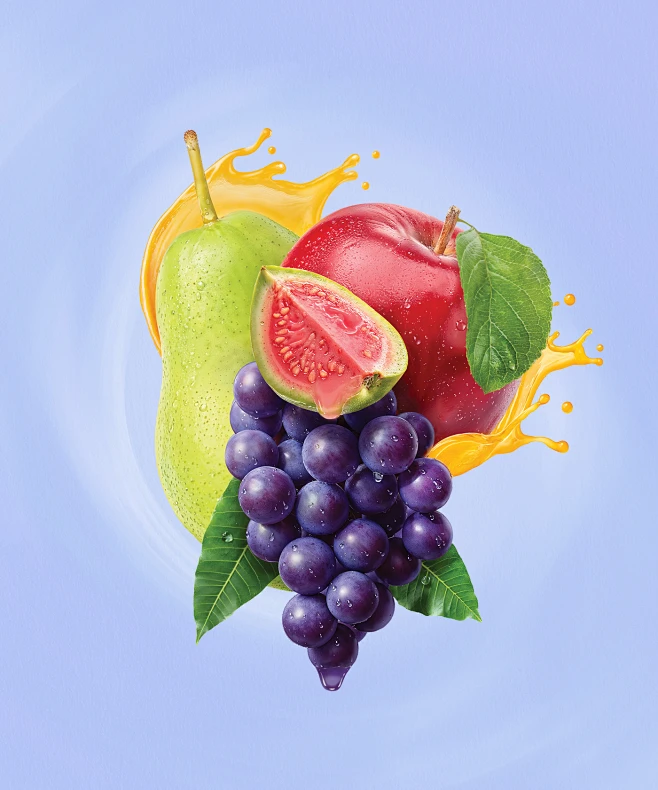 CGI Fruits - IMIYO :: Behance-花瓣网