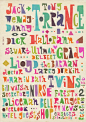Repeat Pattern Characters by Stephanie Hinton, via Behance