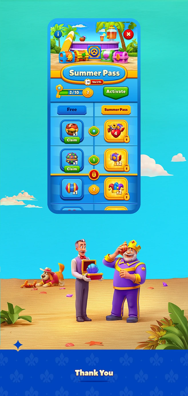 Royal Match Game Ui :: Behance-花瓣网
