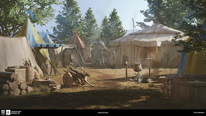 Crusader Kings 3 Background Art