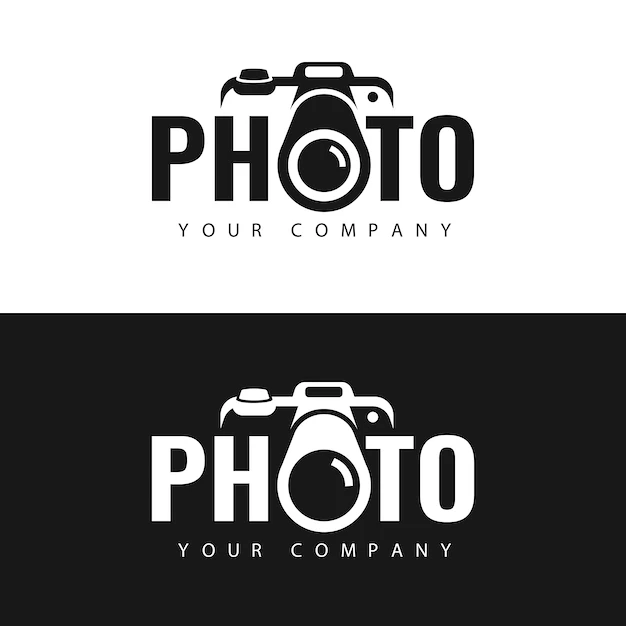 Premium Vector | Photo Studio Logo design-花瓣网