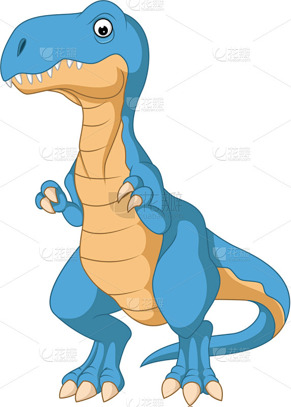 霸王龙,卡通,可爱的,野生动物,恐怖,已灭绝生物,动物,力克斯兔,爬行纲,吉祥物