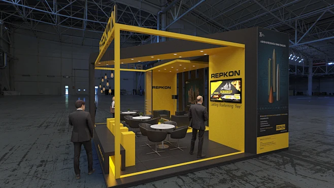 REPKON : REPKON EXHIBITION STAND DESIGN图片_家具&amp纺织展图片素材-花瓣网