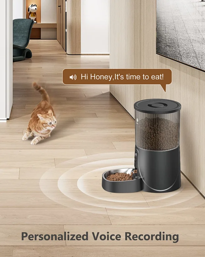 Amazon.com : PETULTRA Automatic Cat Food Dispenser, Automatic Cat ...