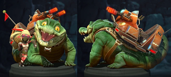 Dota 2 - Snapfire - Whippersnapper Set-花瓣网