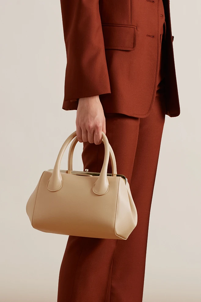 CHLOÉ Joyce small leather tote-花瓣网
