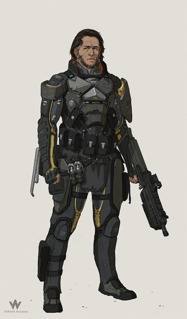 adrian-wilkins-sf-wolf.jpg (900×1533)-花瓣网