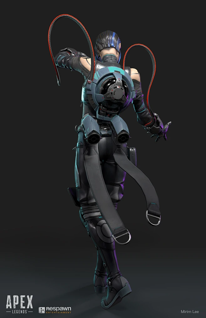 {游戏系列}美国 Apex（UI，角色，场景）-花瓣网