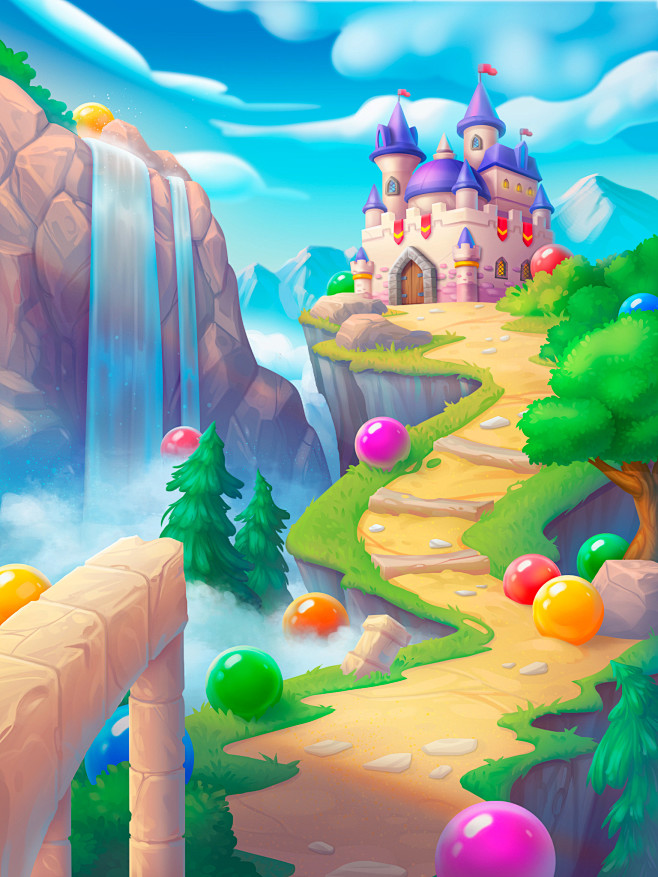 Bubble shooter games