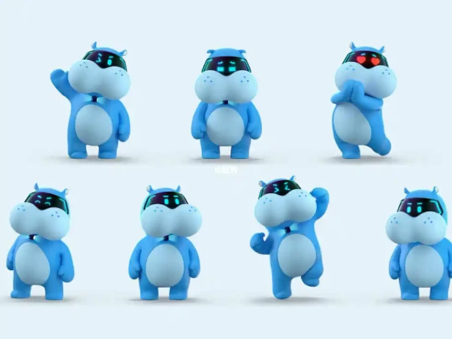 盒马IP独特表情-花瓣网