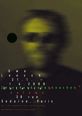 德国乌韦·勒施(Uwe Loesch)招贴设计作品-花瓣网