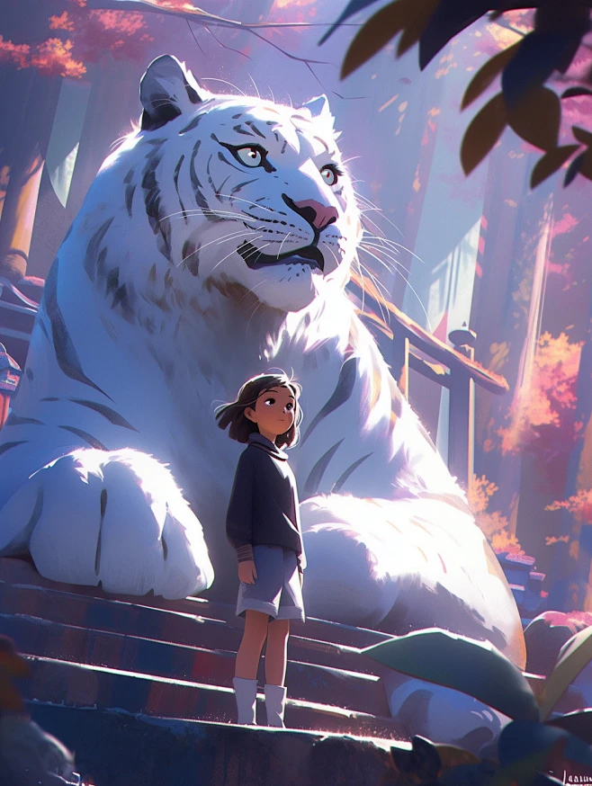 white_tiger1-花瓣网