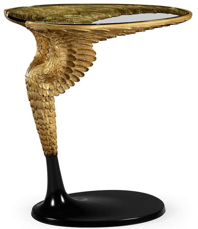 Empire style “winged” sofa table : Jonathan Charles, Spectacular finely ...