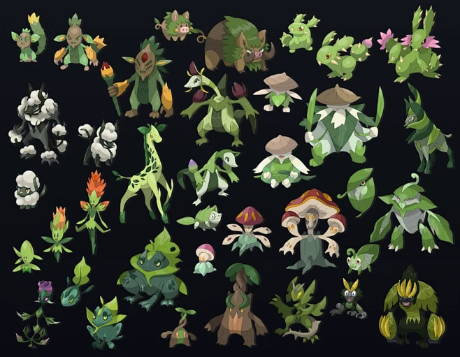 All Plants by Daniel-DnA on DeviantArt-花瓣网