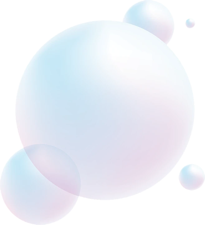 Gradient spheres 21-花瓣网