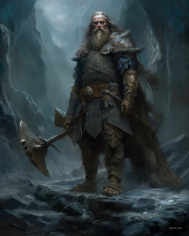 AI绘画_Prompts_ALVAR-THOMAS_strong_heavy_short_sturdy_ferocious_a_dwarf ...