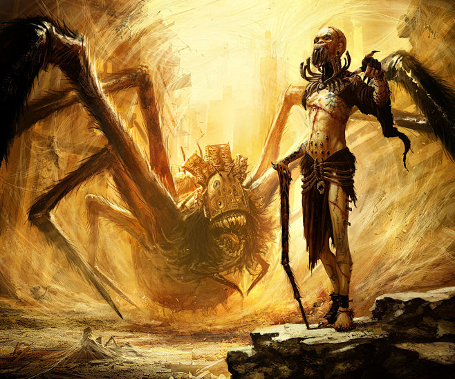 虫族原画虫子原画虫族怪物原画来自cgbook.cn (402)