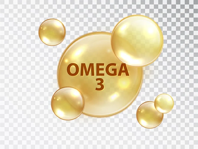 Free vector omega 3 pill. vitamin capsule.-花瓣网