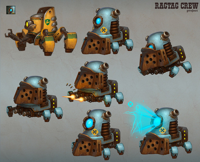 "Ragtag Crew" game some concepts (part 4), Tony Sart : A little more ...