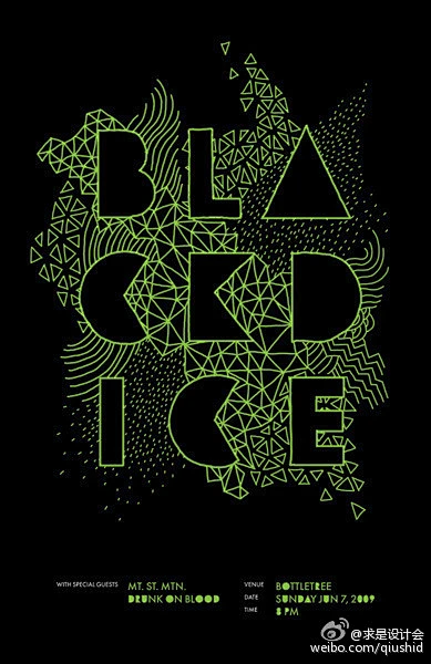 Derek Prevatt风格奇特的海报设计-花瓣网