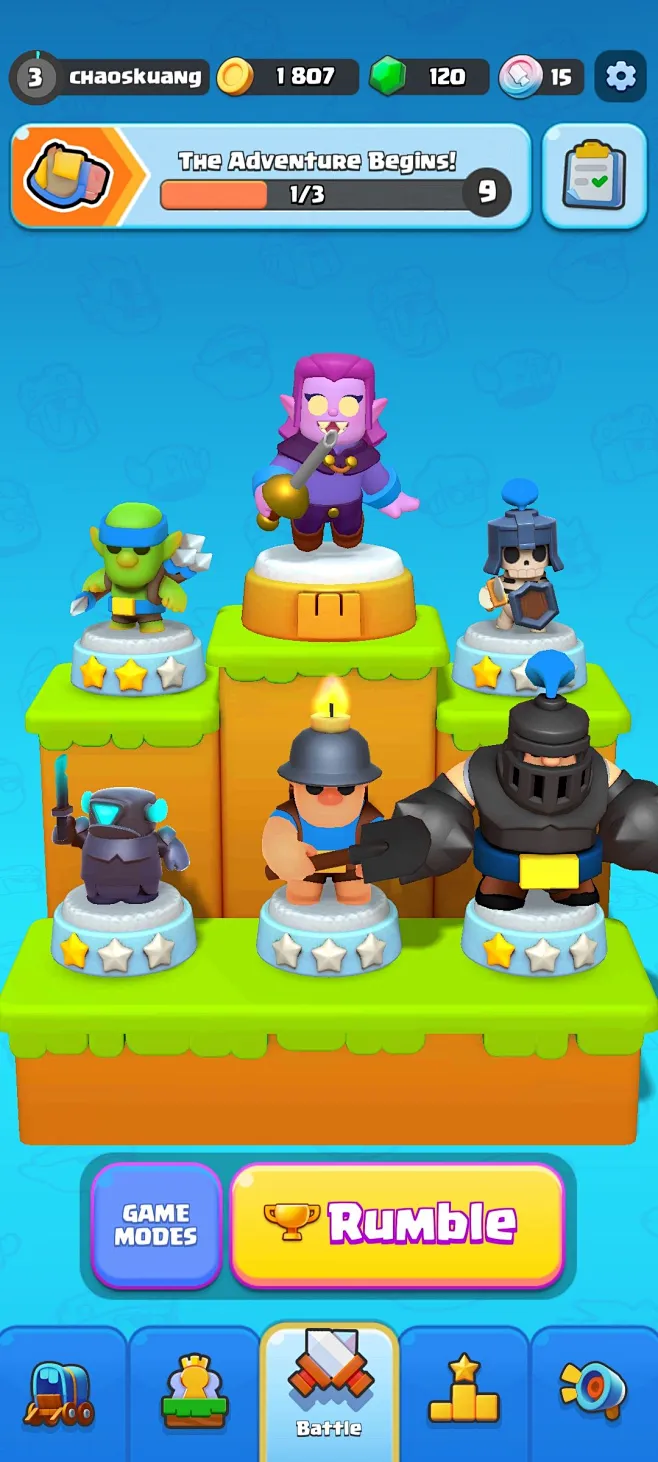 Clash Mini-游戏截图-GAMEUI.NET-游戏UI/UX学习、交流、分享平台-花瓣网