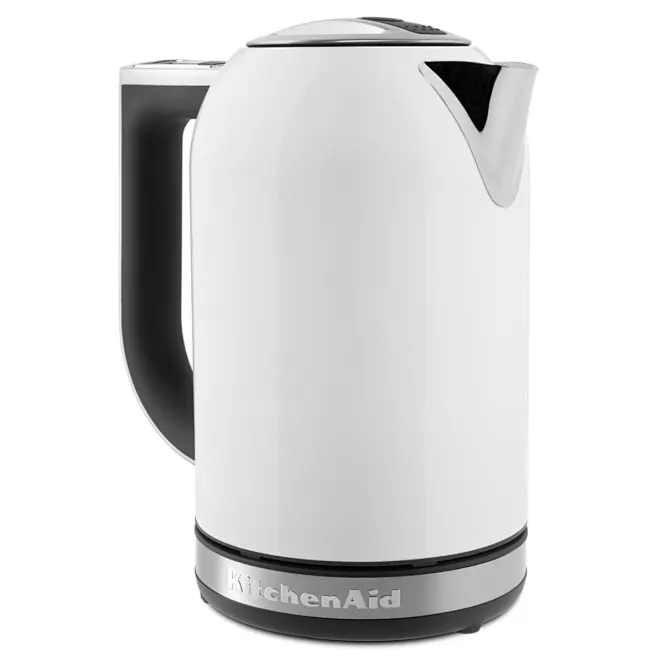 KitchenAid KEK1722WH White 1.7 Liter Capacity Electric Countertop ...