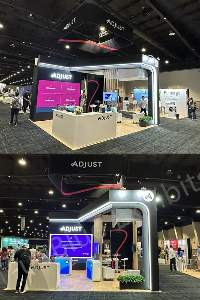 Make an impact at your next exhibition with a 20x20 custom trade show ...