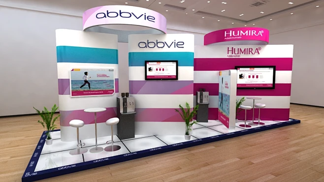 Abbvie_Humira_Booth : Abbvie_Humira_Booth-花瓣网