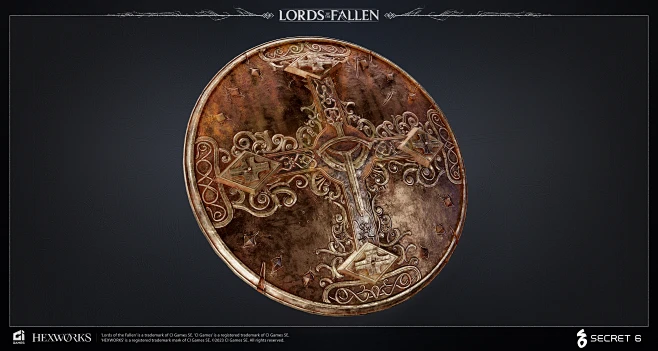 The Lords Of The Fallen - The Sanctified Huntress Shield-花瓣网