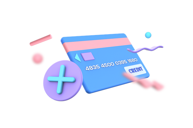 Add Card bank 3D