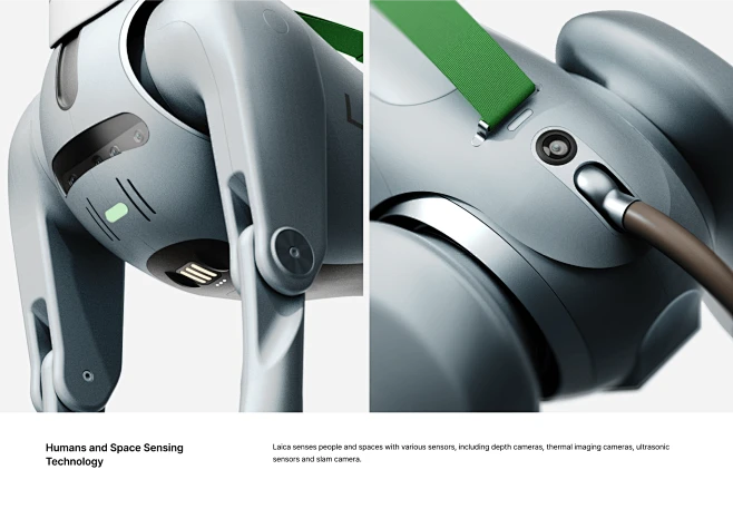 robot LAIKA Robot Dog keyshot c4d Space healthcare industrial design ...