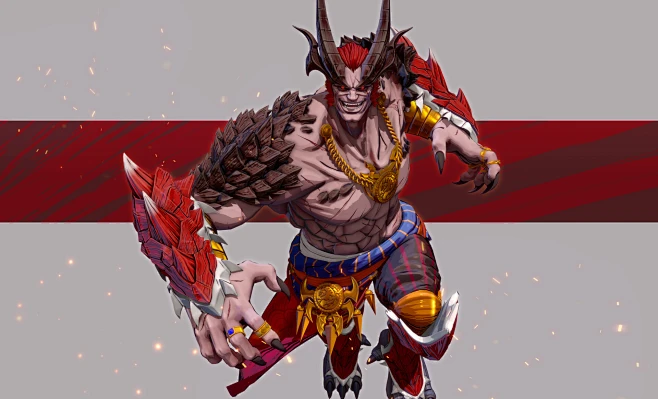 Bakal The Cruel Dragon King - DNF fan art~-花瓣网