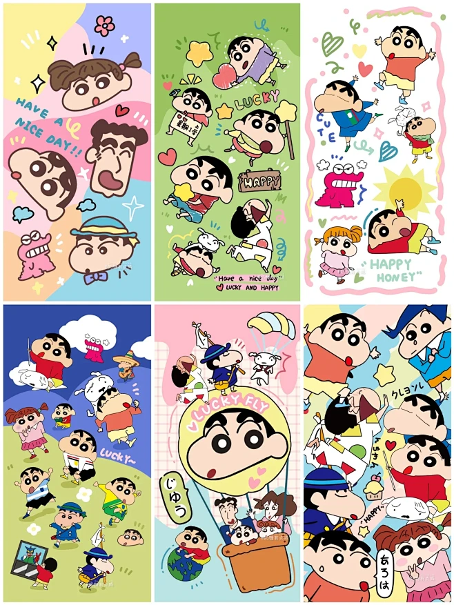 手机壁纸|可爱蜡笔小新壁纸