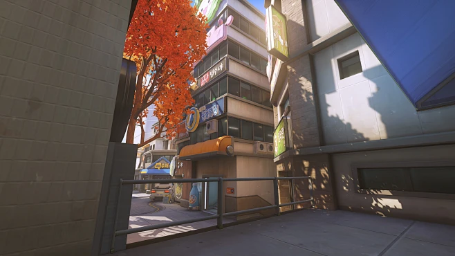 Overwatch - Busan City图片_守望先锋-场景图片素材-花瓣网