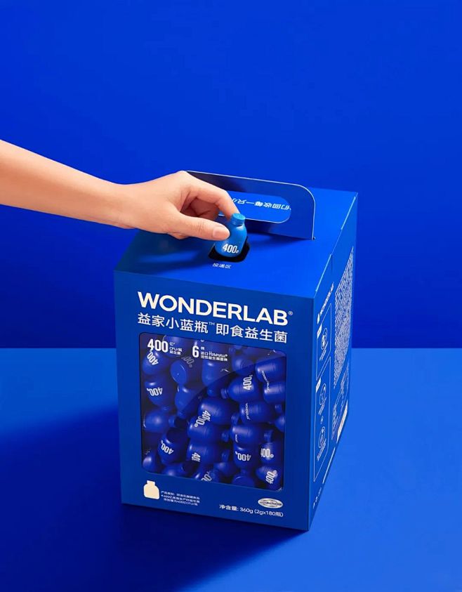 万益蓝WonderLab品牌视觉
