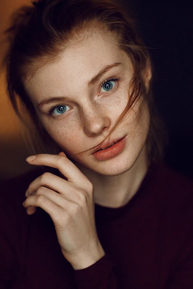 Daria : portrait with Daria in moscow , by babakfatholahi-花瓣网