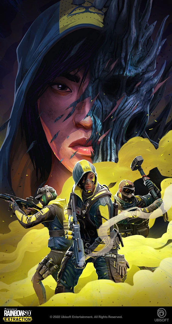 R6 Extraction Illustration-花瓣网