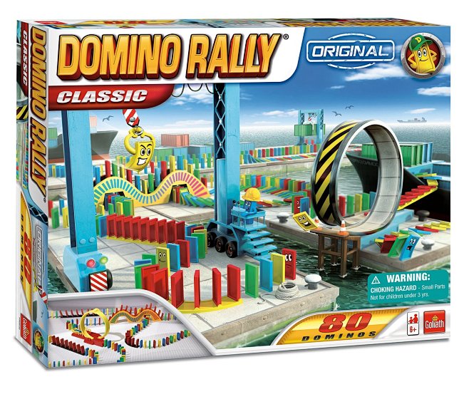Amazon.com: Domino Rally Classic - Dominoes for Kids - STEM-based ...